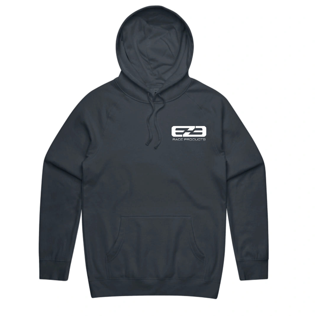 EZE MERCH Mens Hood - White Logo – EZE Race Products